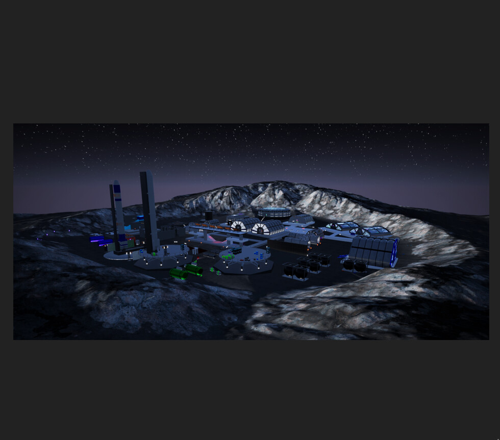 ArtStation - Crater Base 01