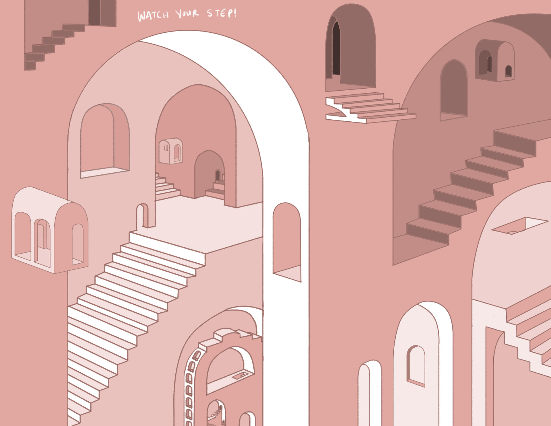 ArtStation - "watch your step!"