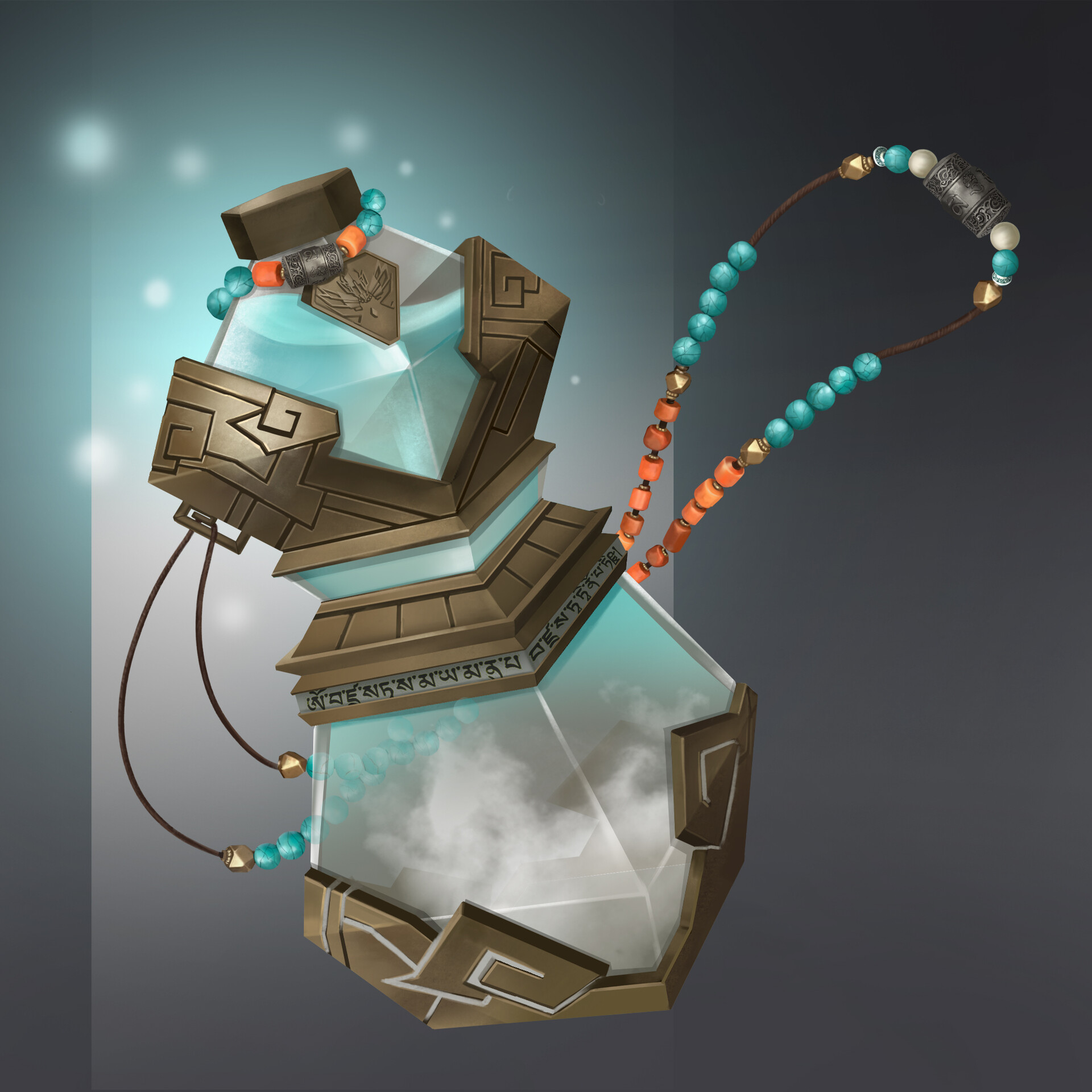 ArtStation - Holy Water Flask