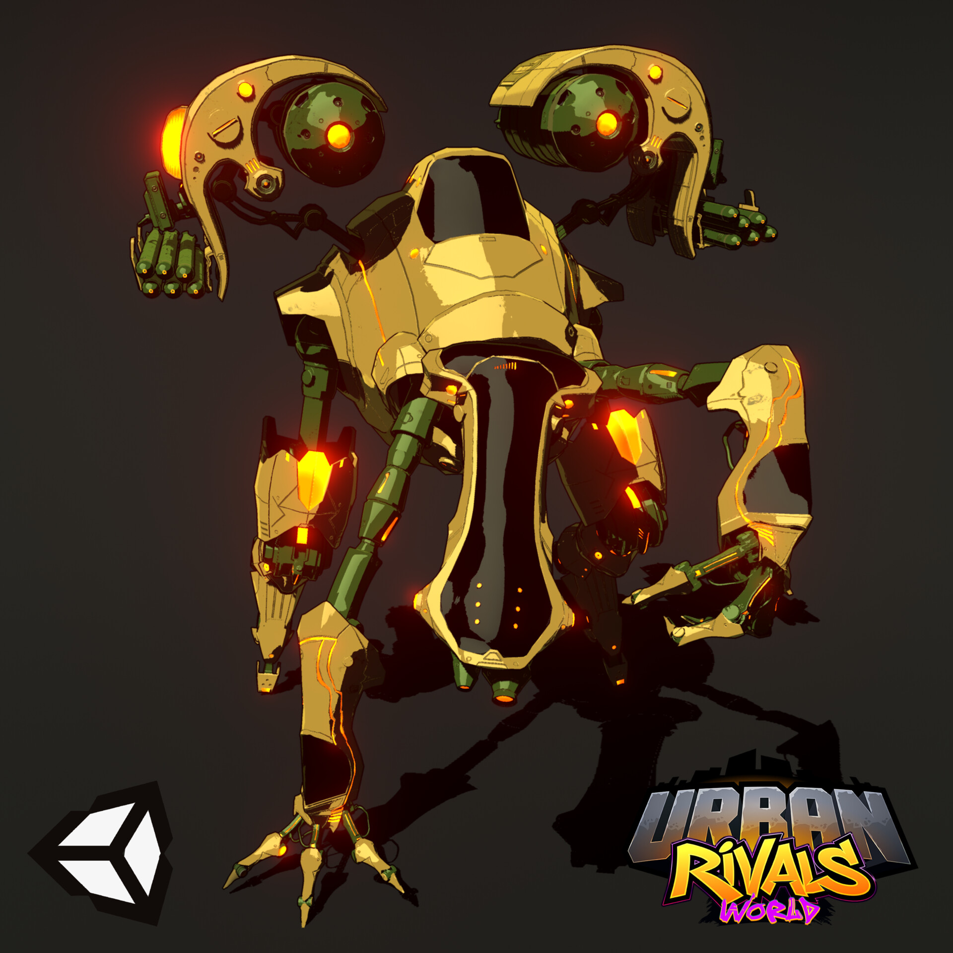 ArtStation - ED-O 3D - Urban Rivals World