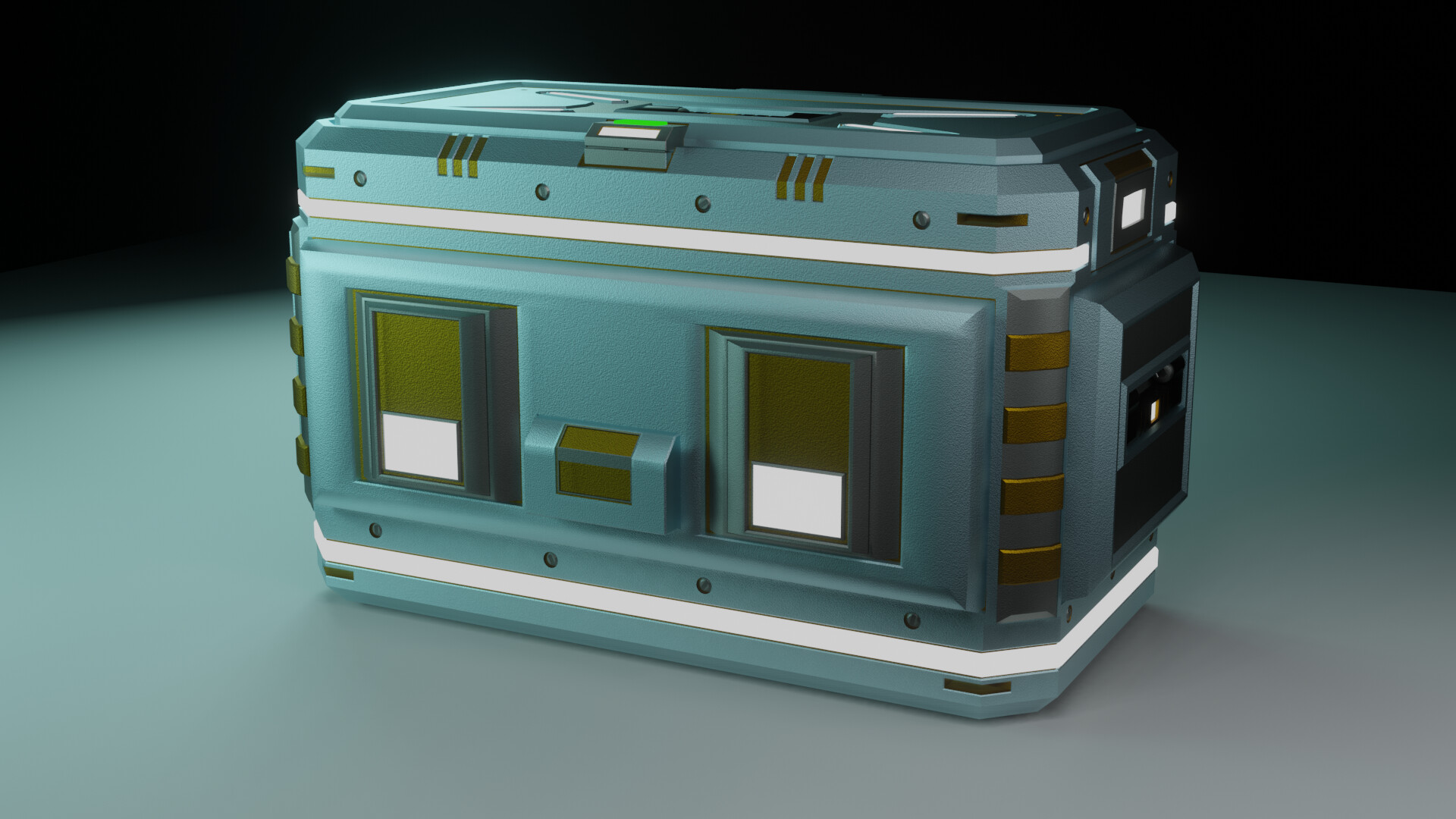 ArtStation - Sci-Fi chest