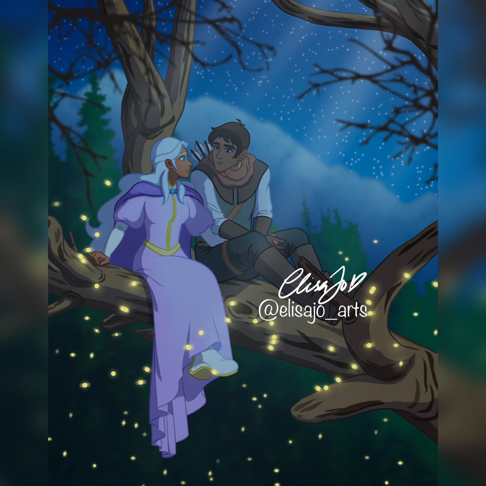 ArtStation - Under The Moon