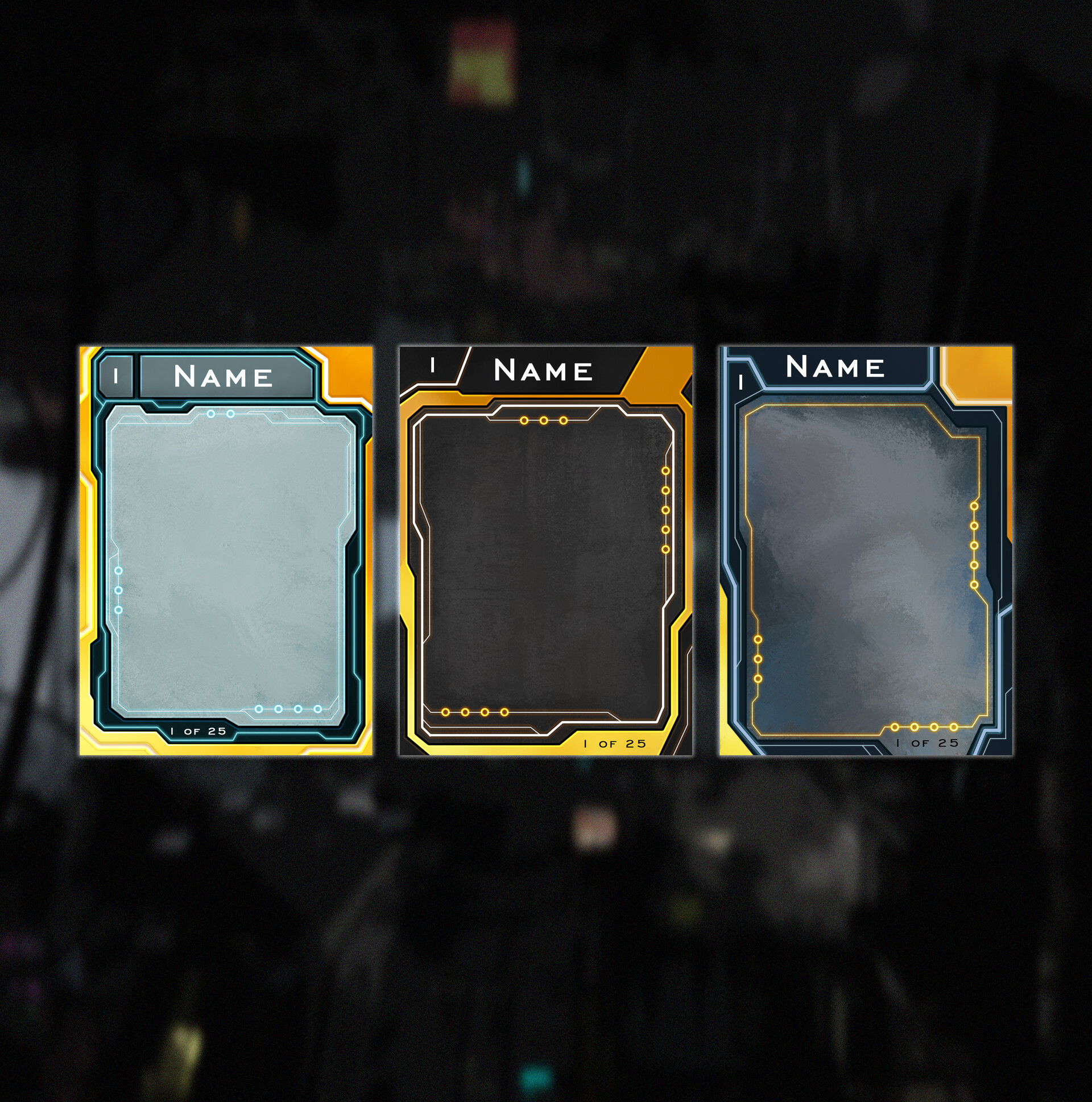 ArtStation - Techno board game cards