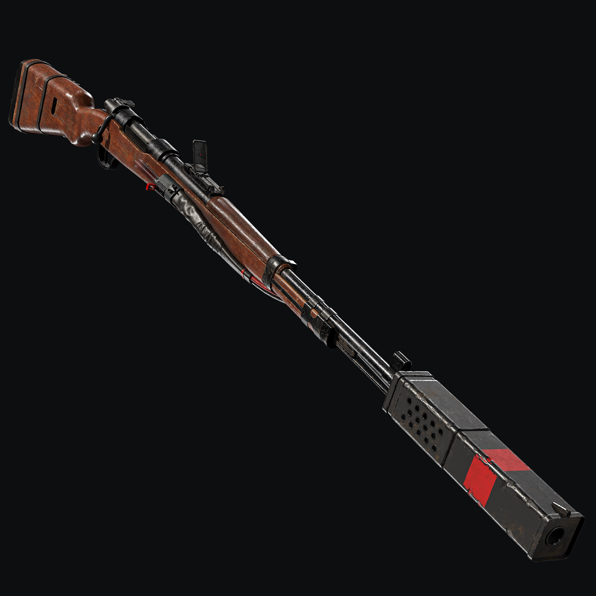 ArtStation - Kar98k-bloodshot