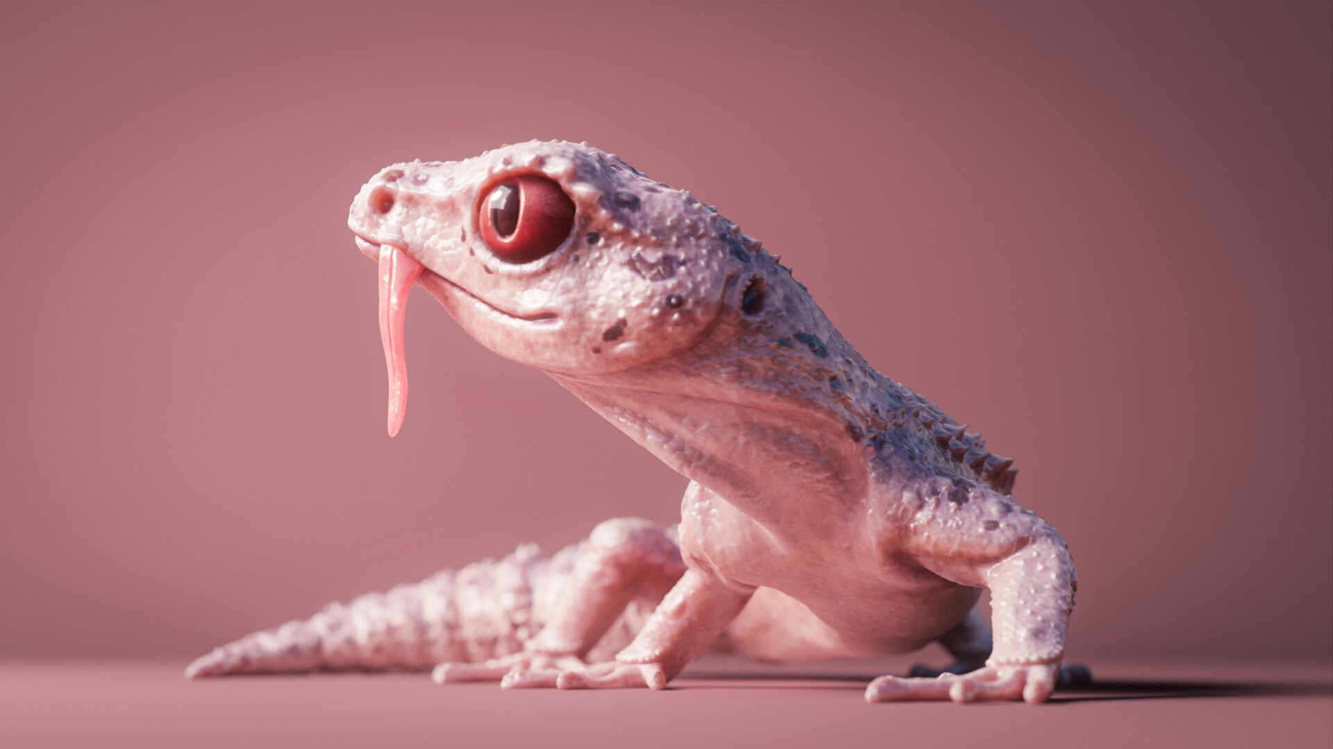 ArtStation - Stylized Leopard Gecko