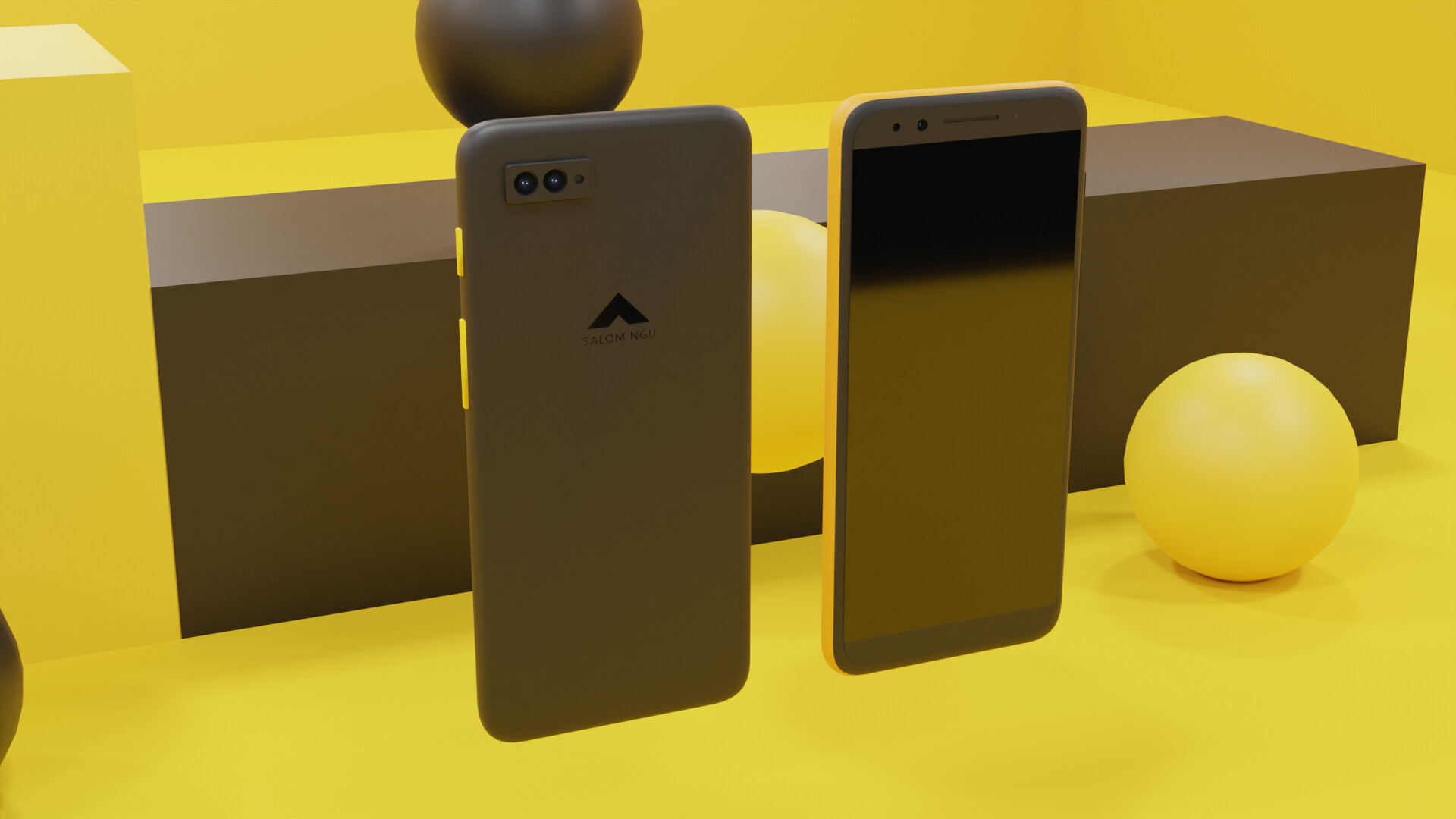 ArtStation - Smartphone Modeling Practice