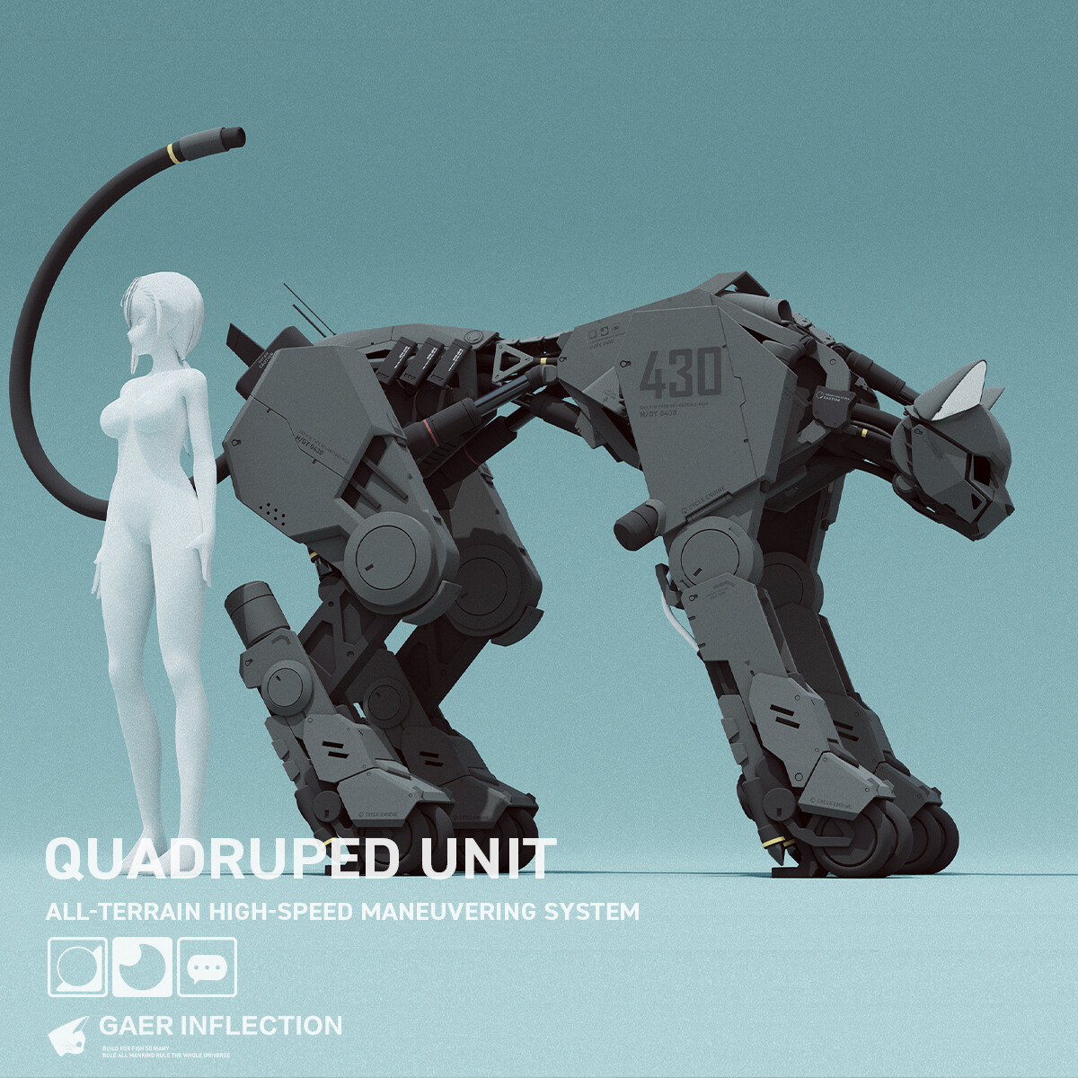 ArtStation - QUADRUPED UNIT