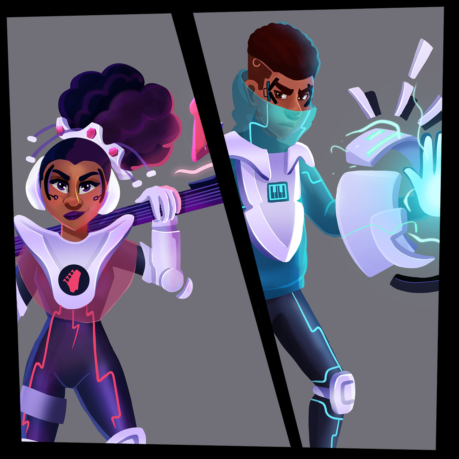 ArtStation - Upbeat (Muna & KC Hero Costume)