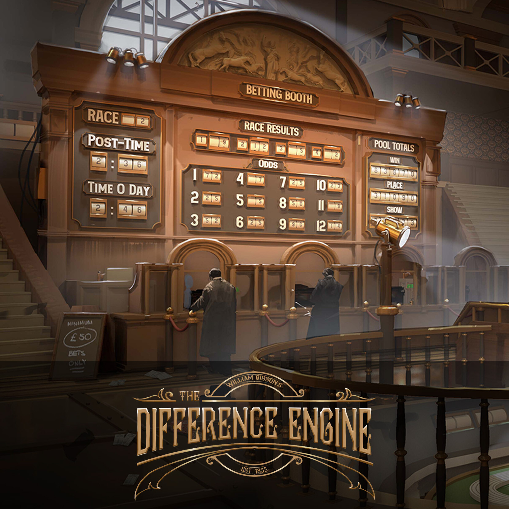 ArtStation - The Difference Engine: Betting Wickets Hall