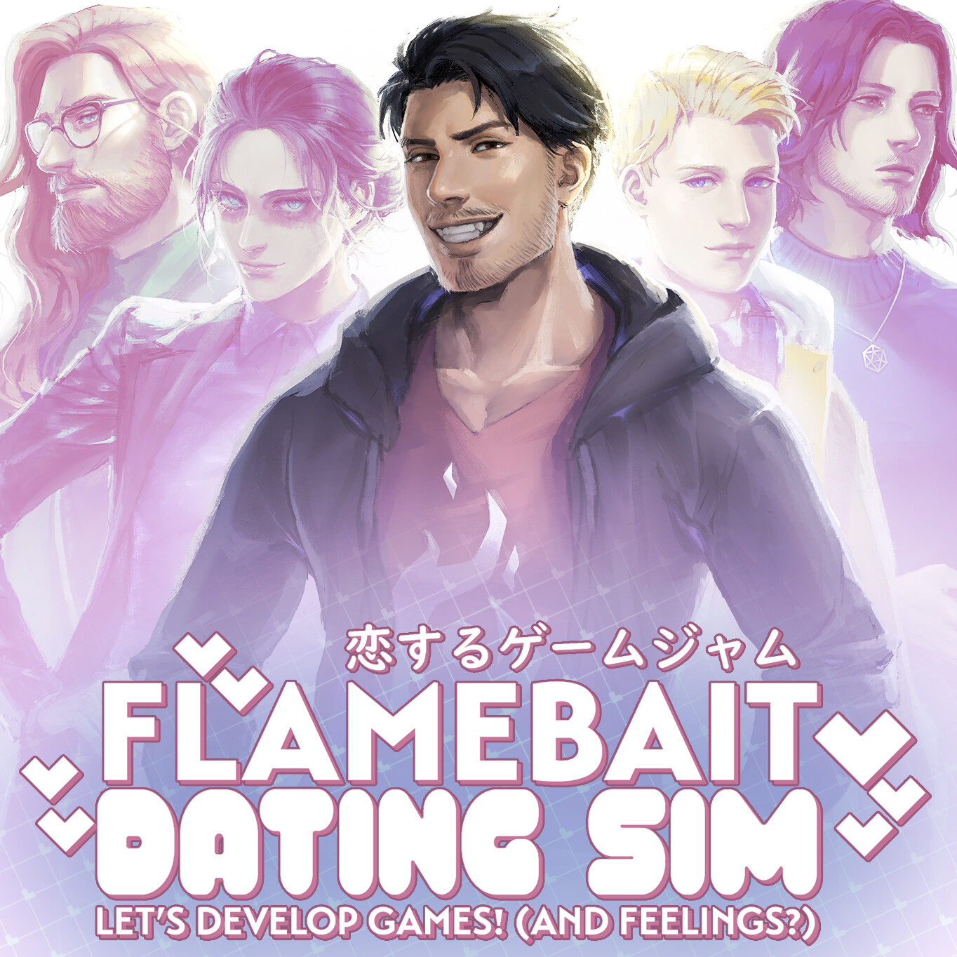 ArtStation - Flamebait Dating Sim // INDIE GAME