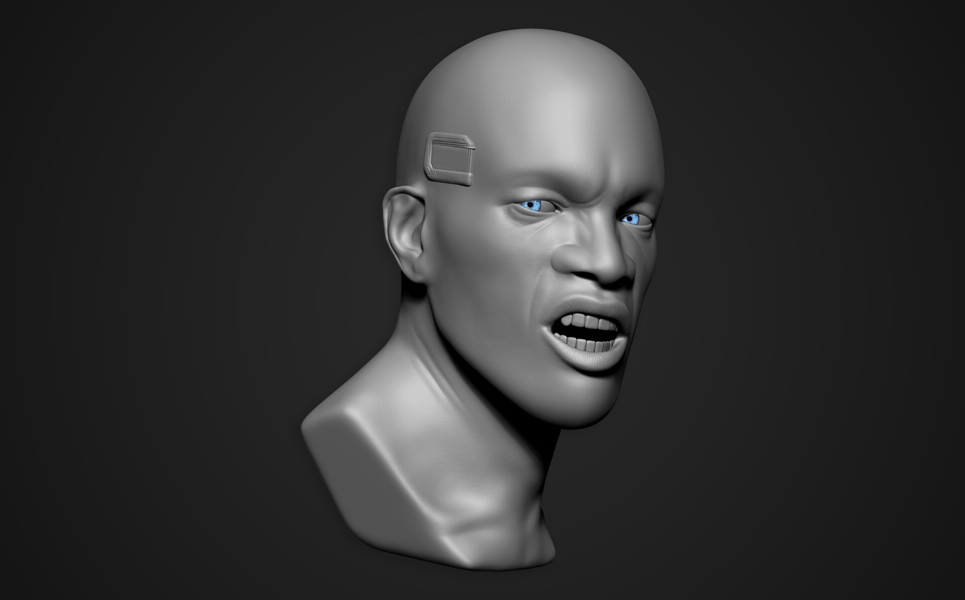 ArtStation - Electro (Jamie Foxx) Head Sculpt