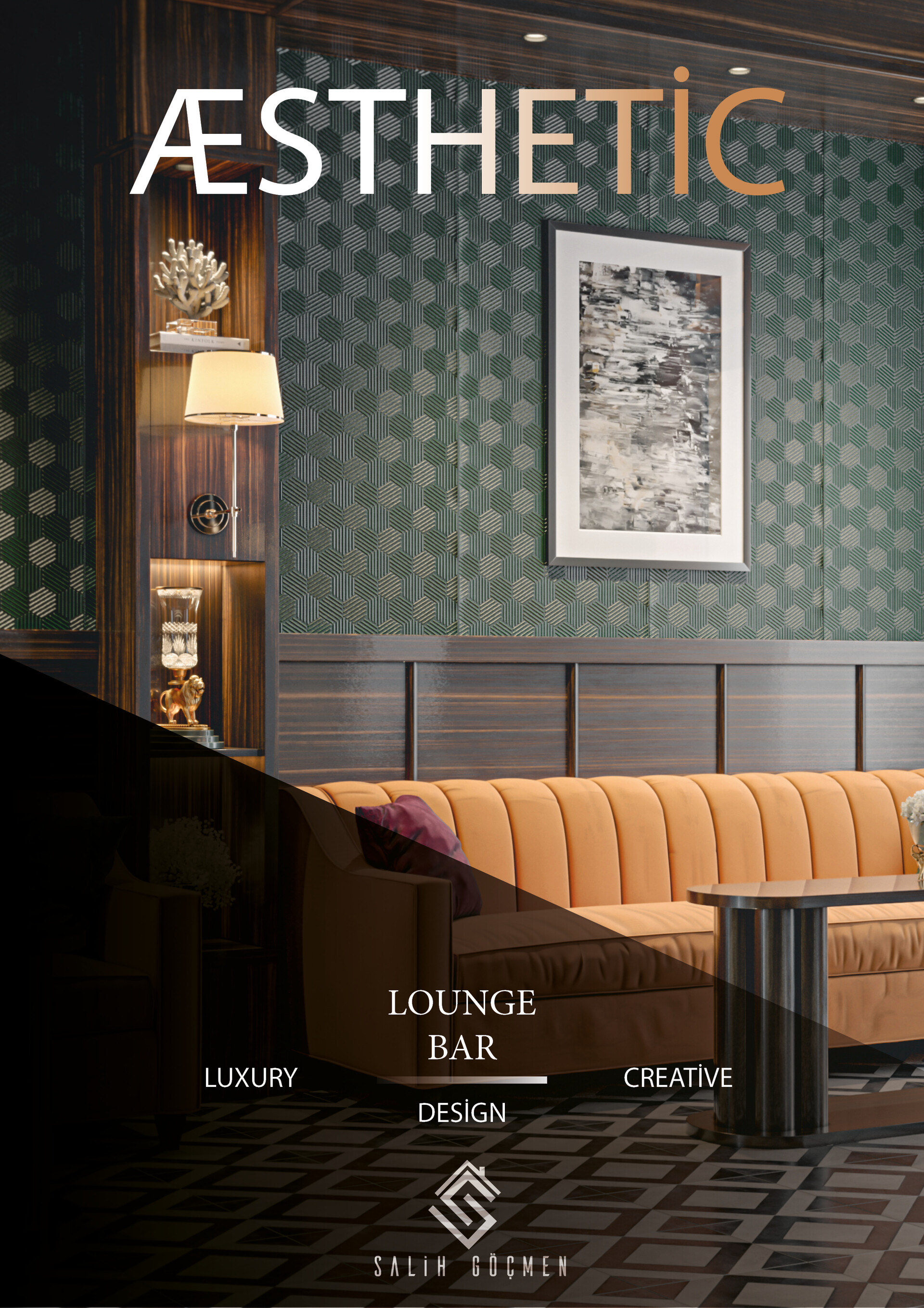 ArtStation - CGI: Aesthetic v3 ''Lounge&Bar'' - Magazine