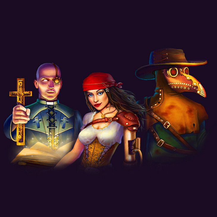 ArtStation - Steampunk characters