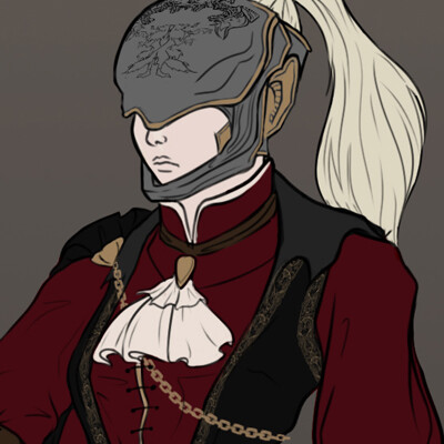 ArtStation - Character Design - Young Knight Charlotte