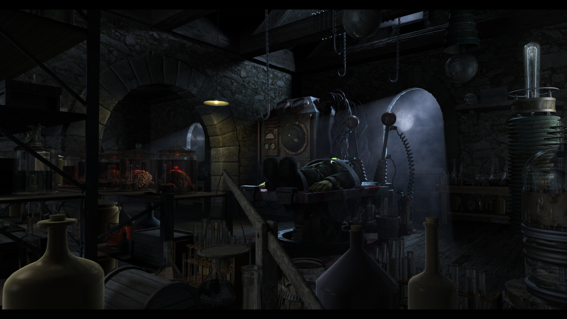 ArtStation - Frankenstein: Awaken the Monster