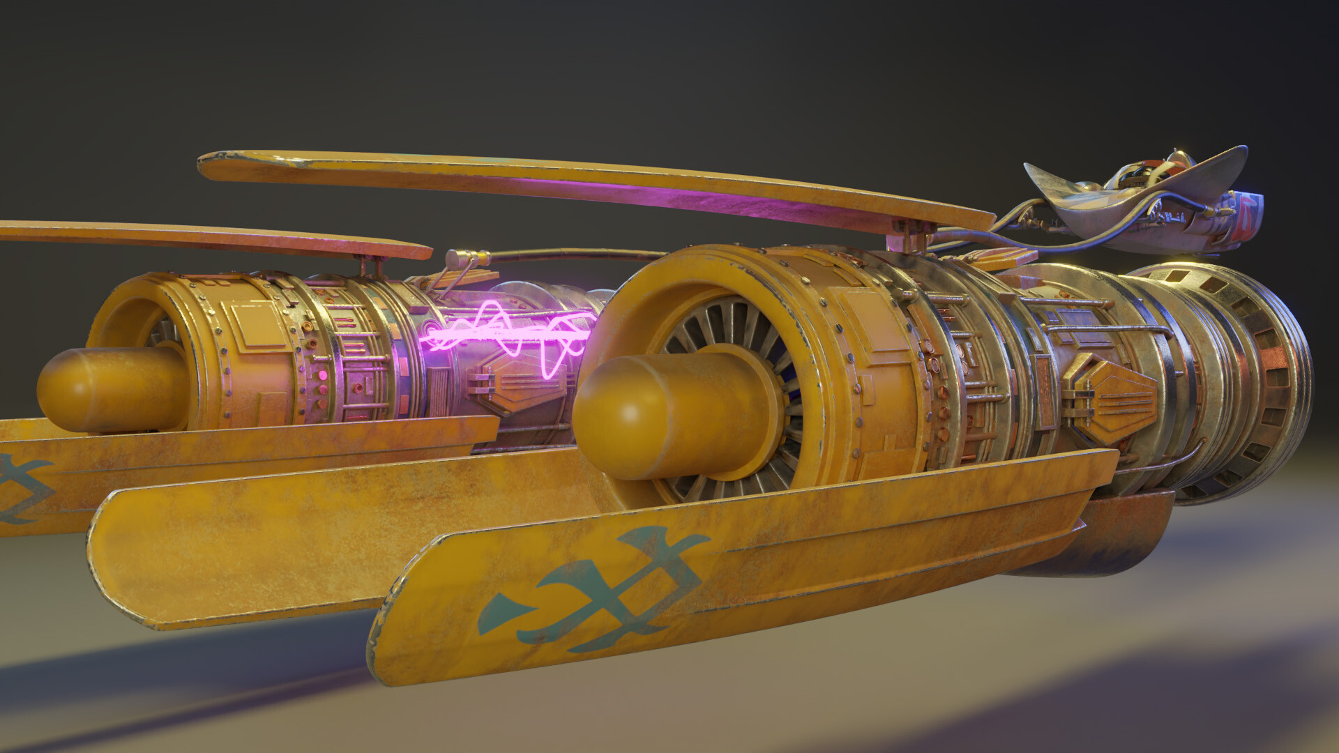 ArtStation - Pod Racer Anakin Skywalker