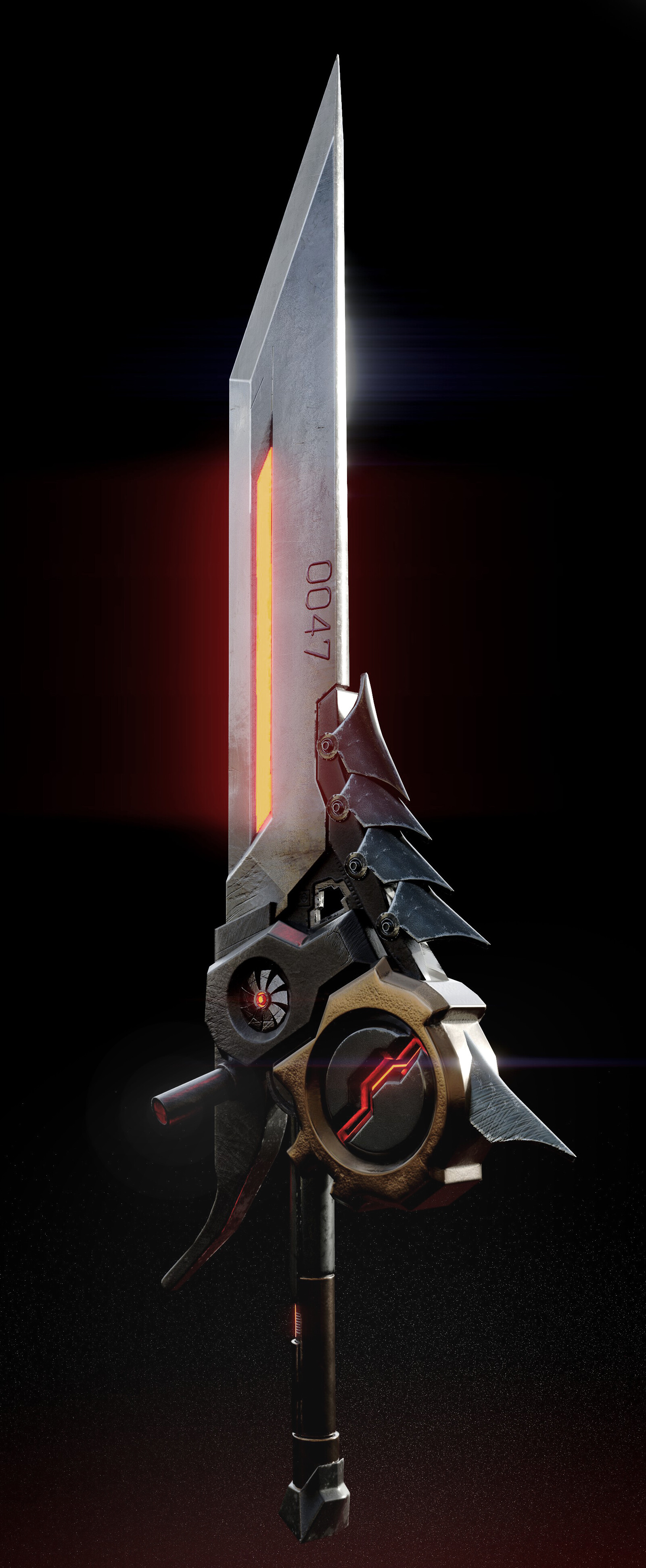 ArtStation - Dragon Mech Sword