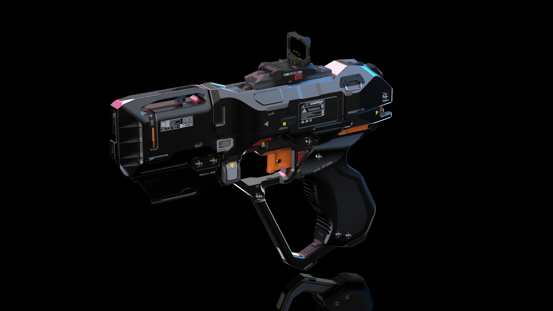 ArtStation - Explosion proof self-defense gun