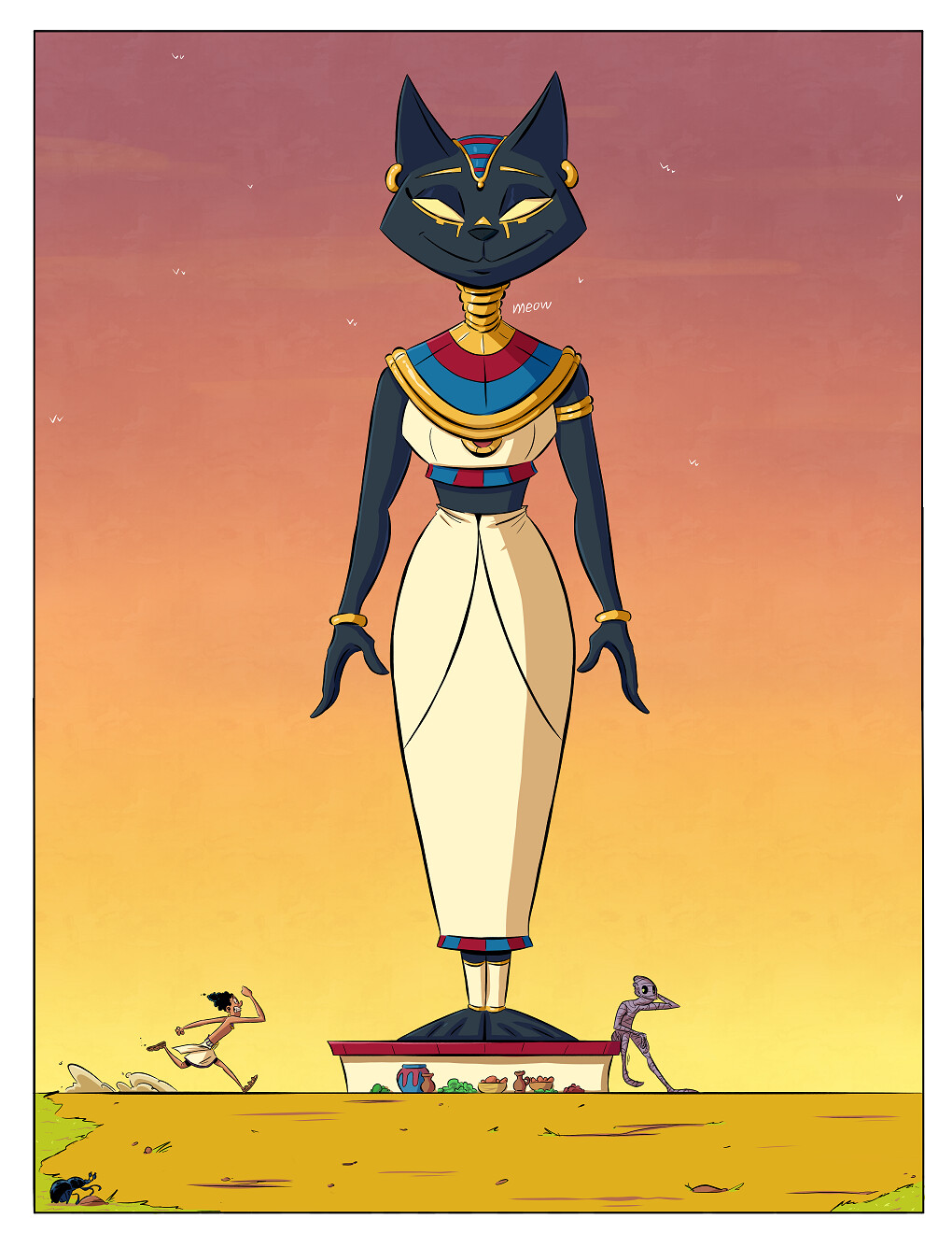 ArtStation - Ancient Egypt comics