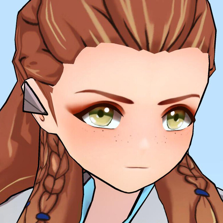 ArtStation - GENSHIN IMPACT X ALOY (hand painted)