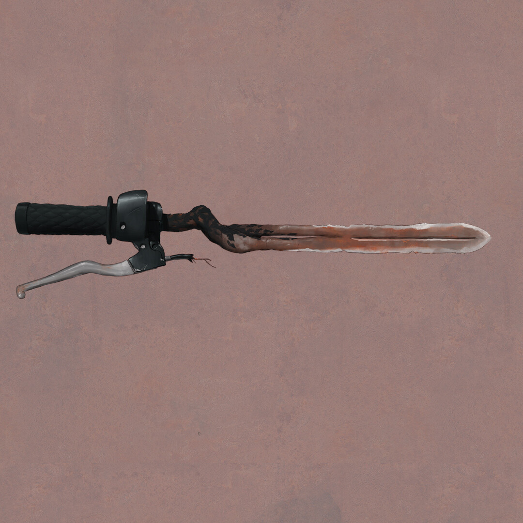 ArtStation - Handlebar sword