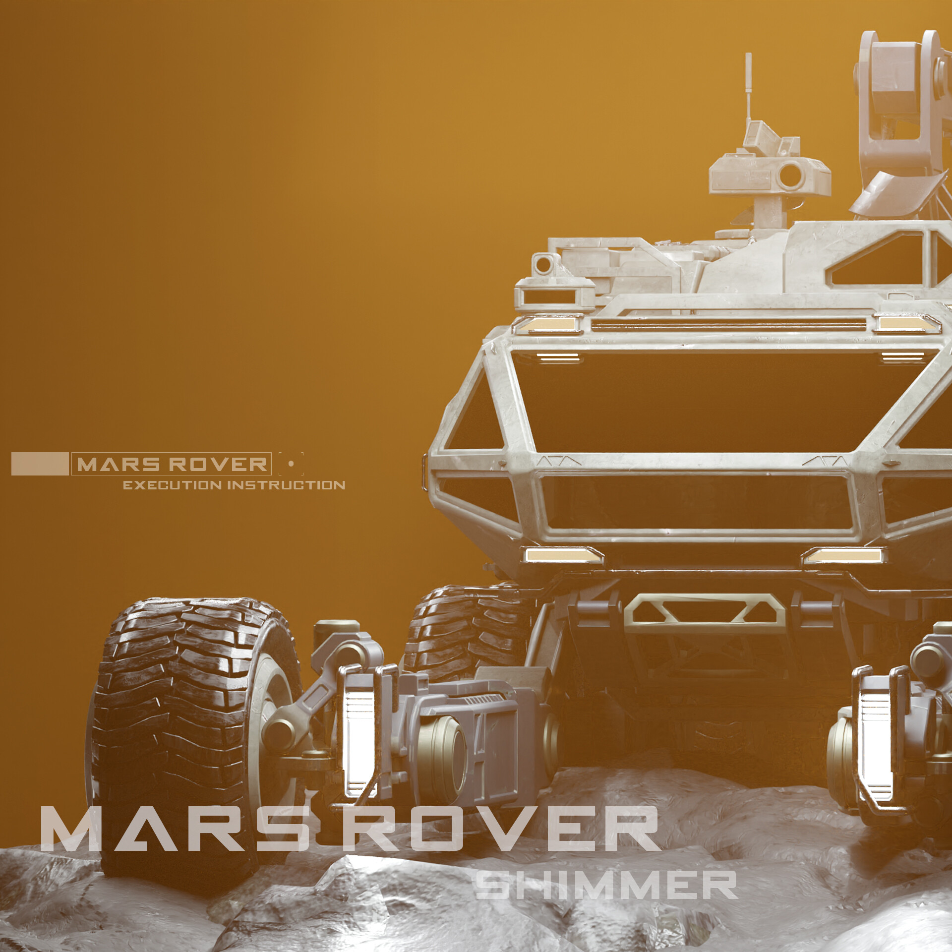 ArtStation - Mars rover -Shimmer