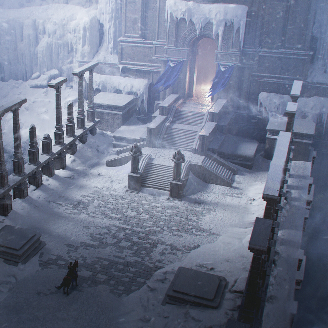 ArtStation - Forgotten castle