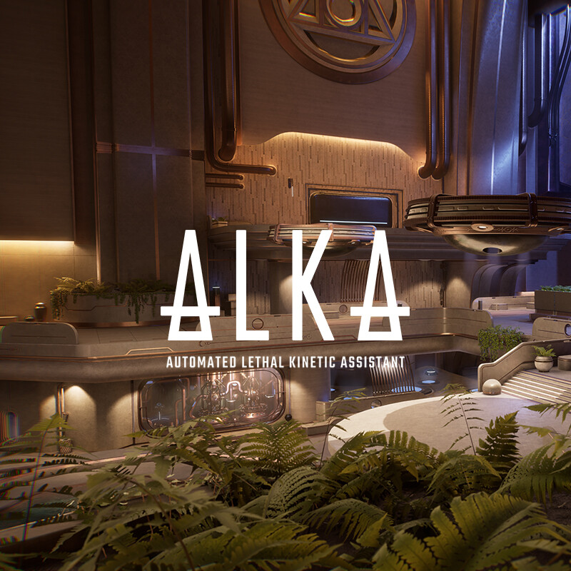ArtStation - ALKA - Atrium [Level Art]