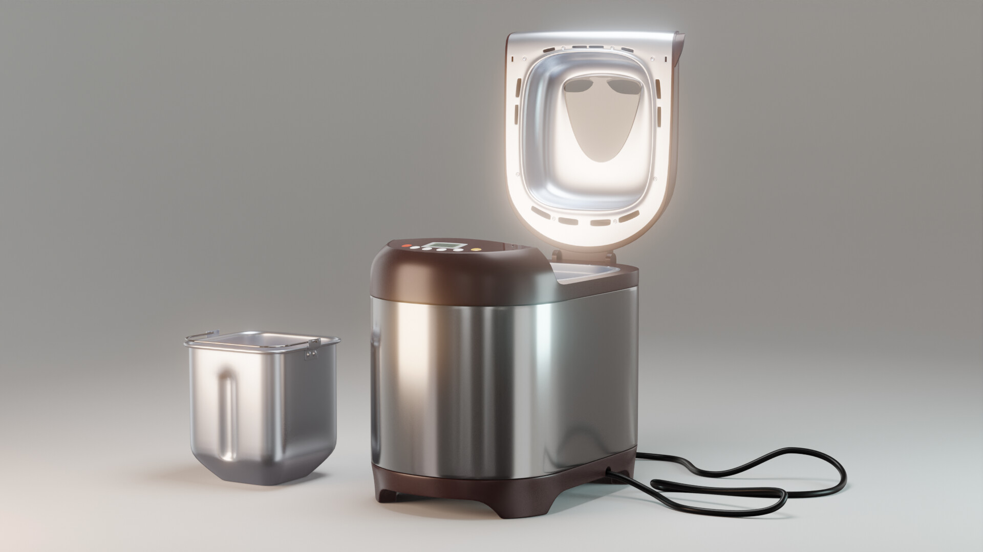 ArtStation - Bread Maker Product 3D Visualization