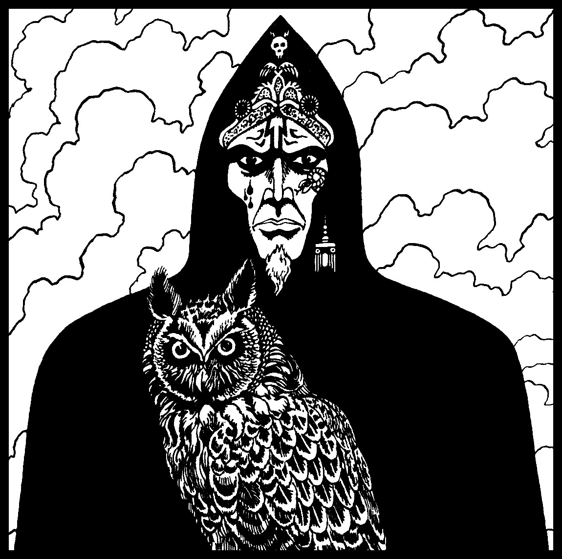 ArtStation - Wizard with owl