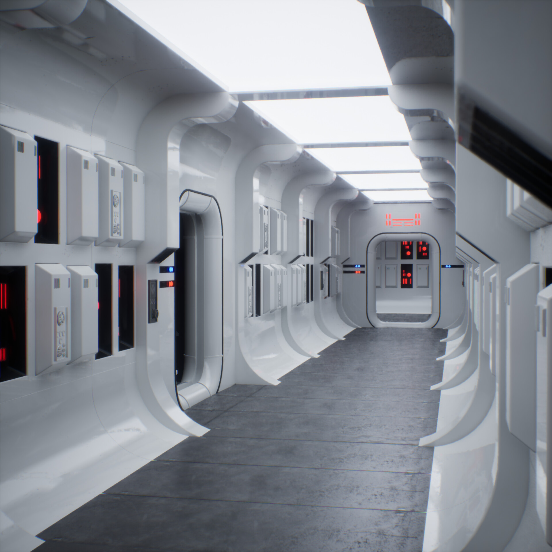 ArtStation - Star Wars Rebel Ship Corridor UE5