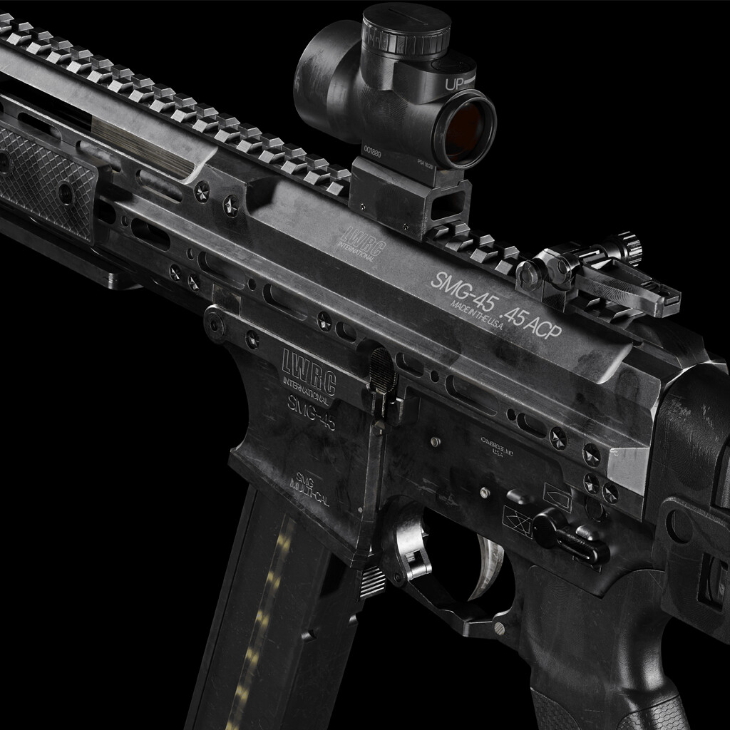 ArtStation - LWRC SMG-45