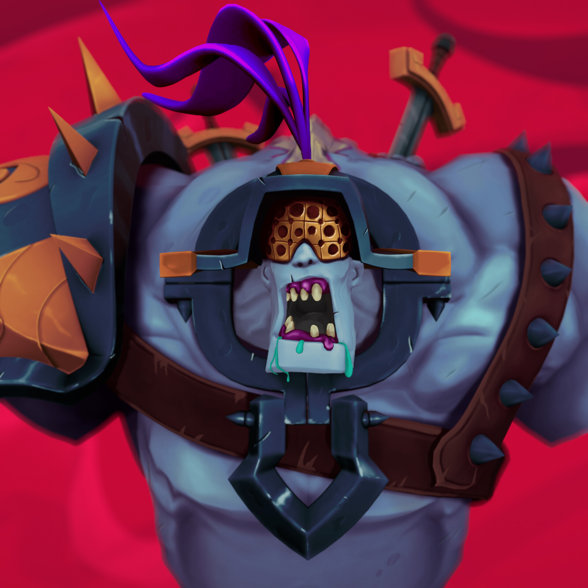 ArtStation - Zombie Gladiator - CGMA Stylized Character Arts for Games