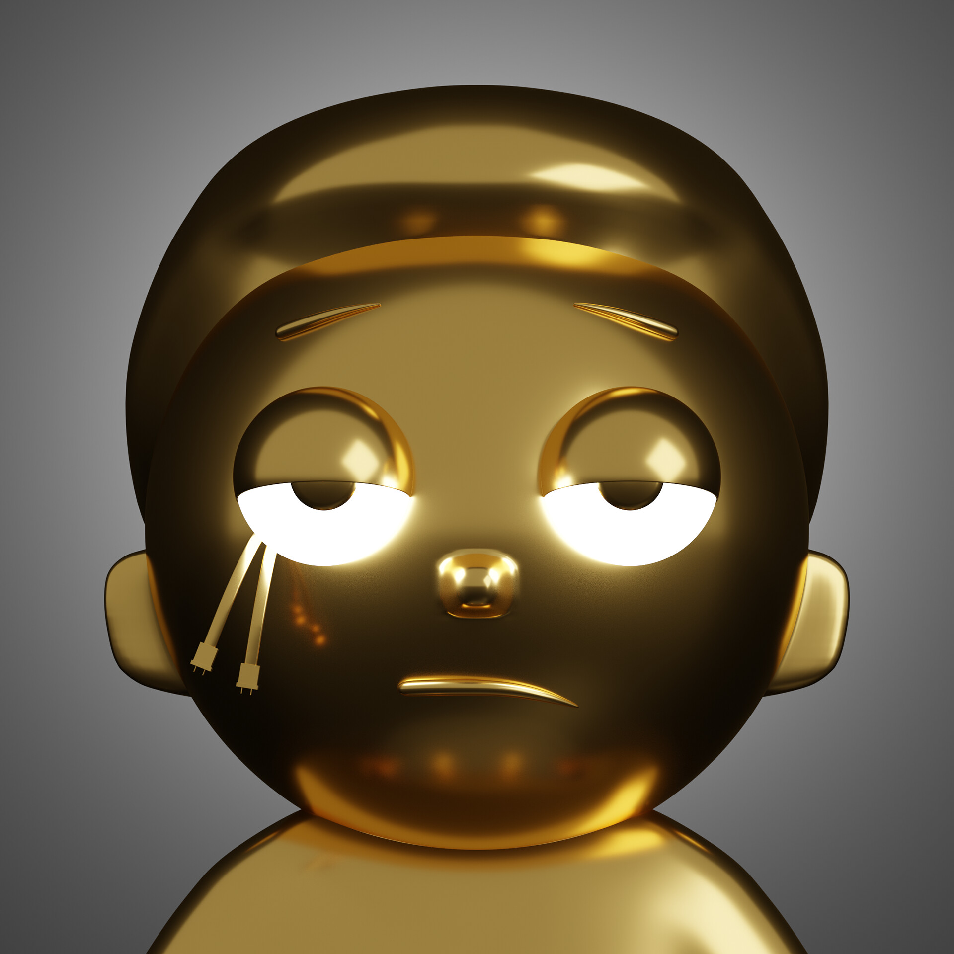 ArtStation - GOLDEN EVIL MORTY