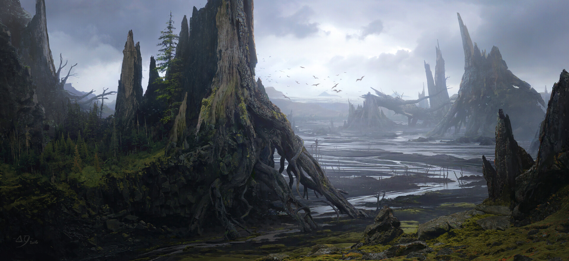 ArtStation - Fallen Giants