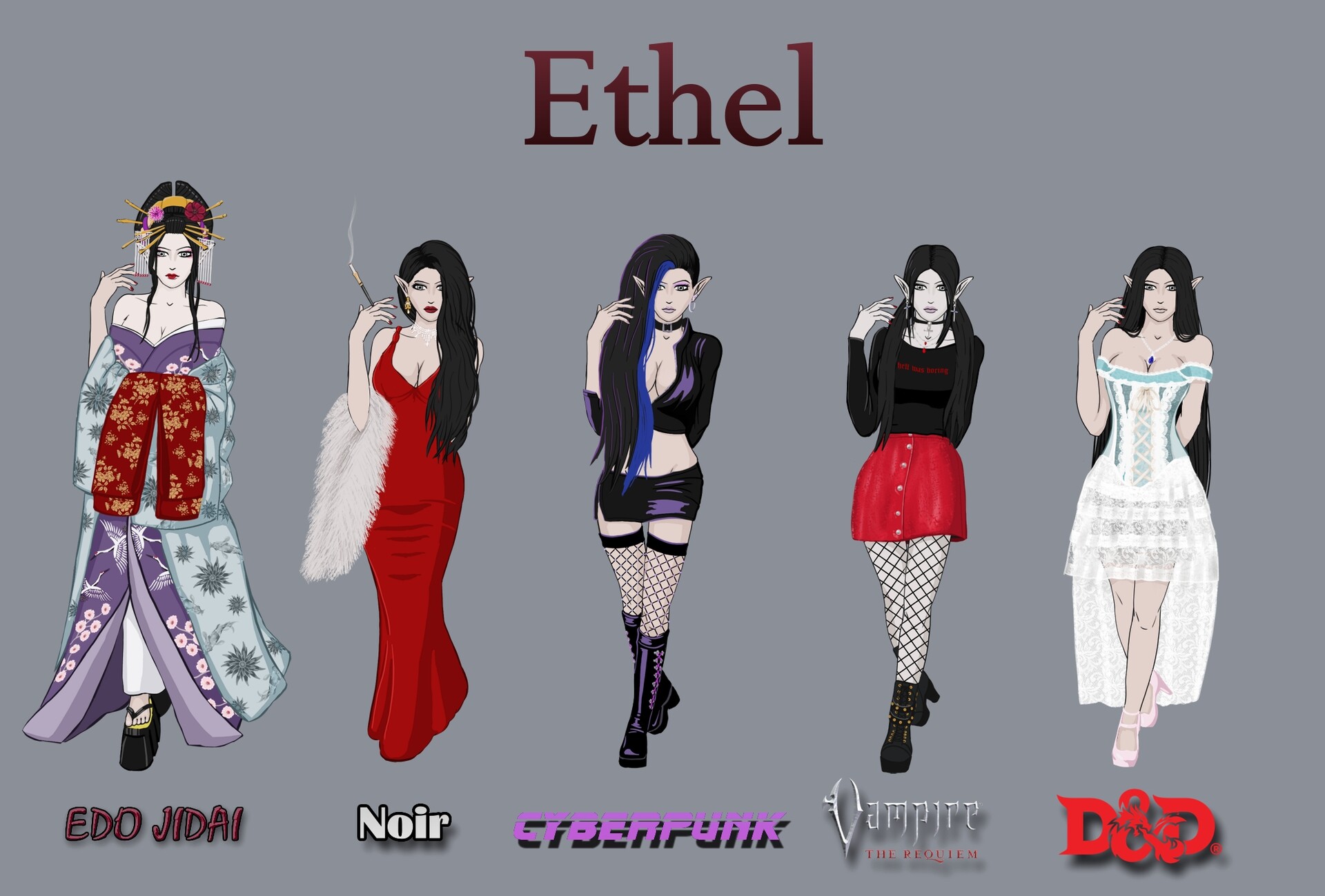 ArtStation - Multiverse Characters Concept Art Challenge