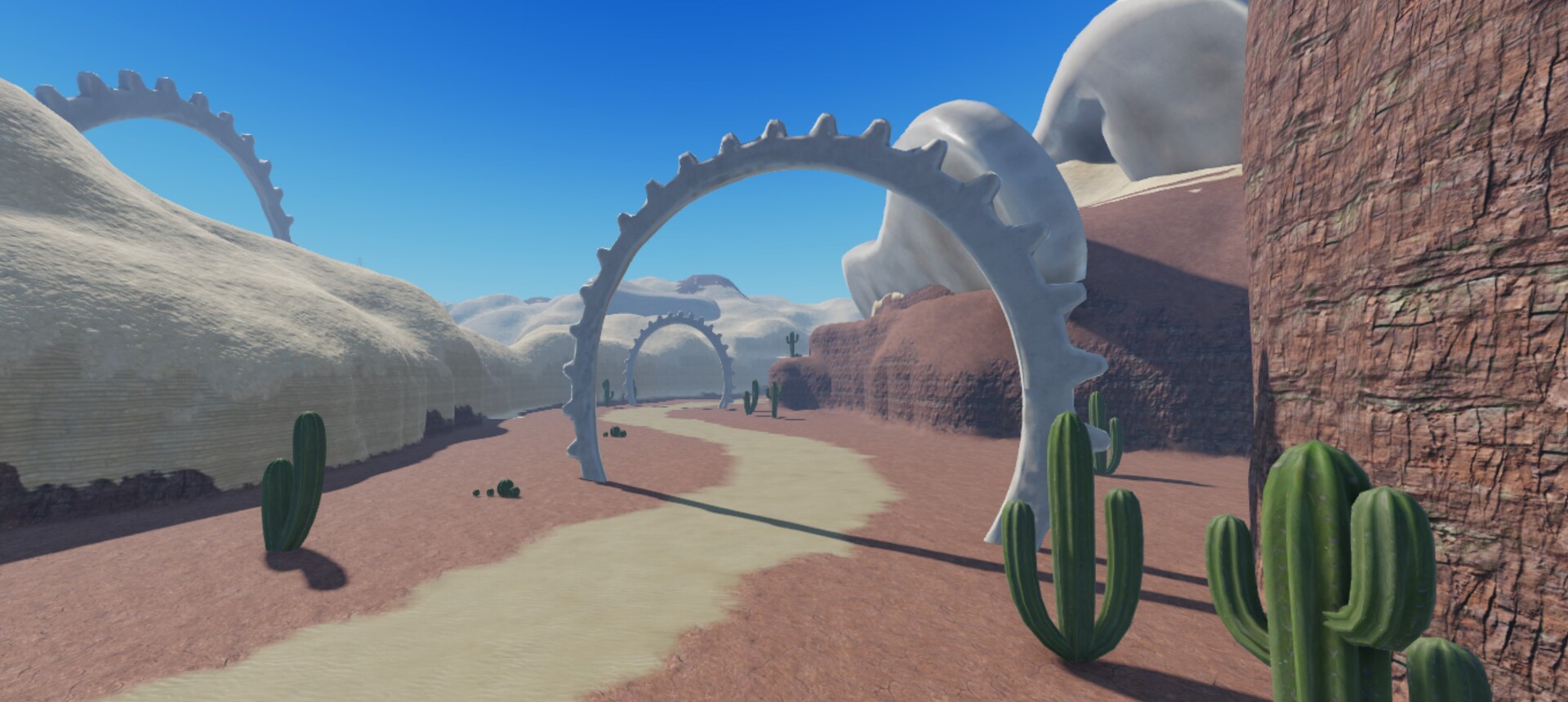 ArtStation - Roblox: Specialized Bike Racing, Desert Biome