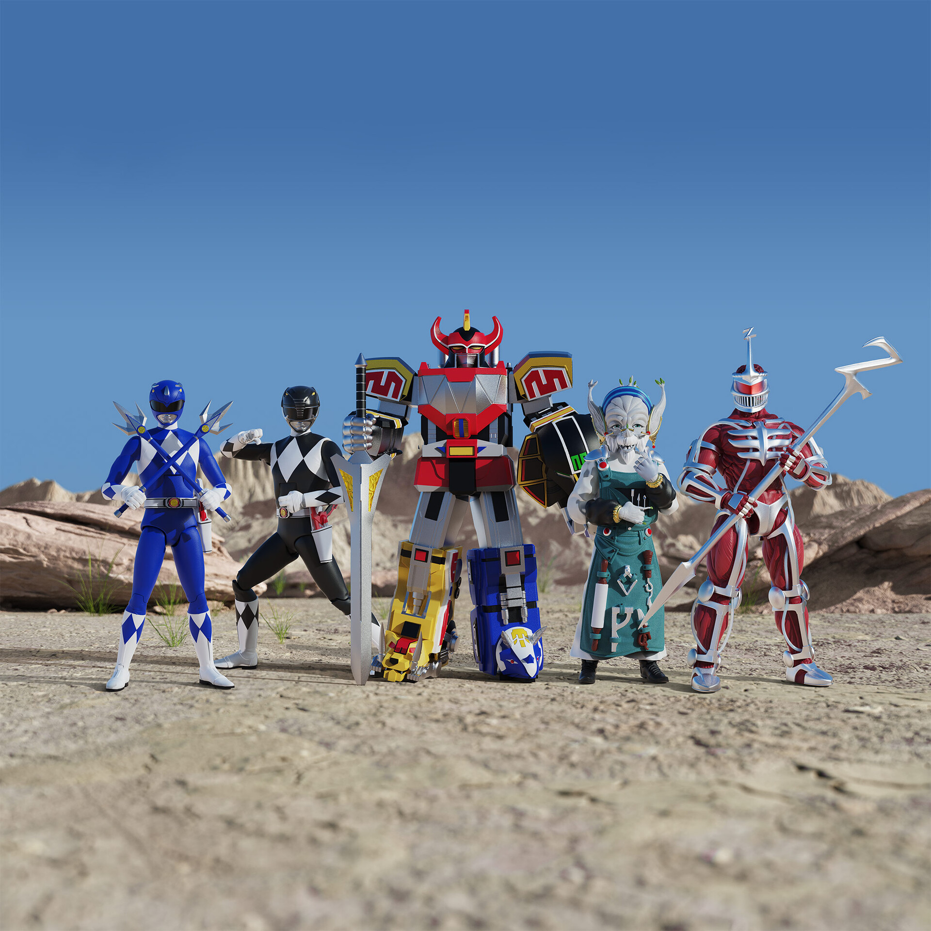 ArtStation - Power Rangers W3 Super 7