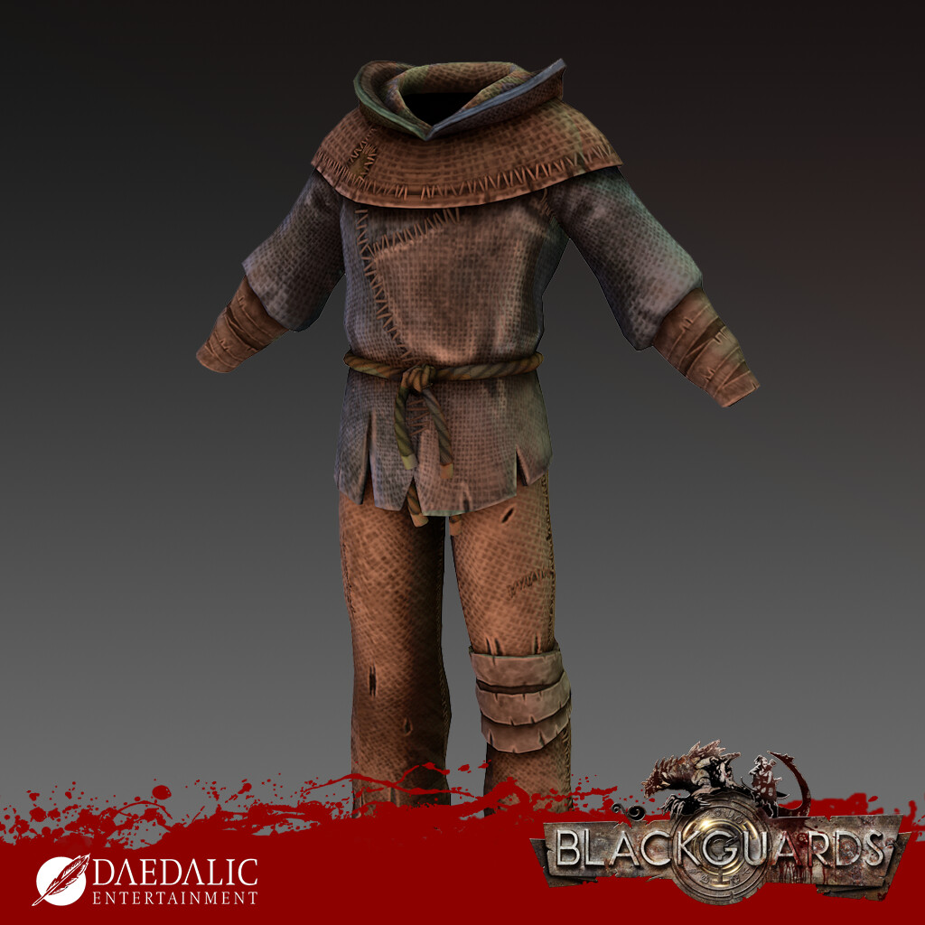 ArtStation - Blackguards - Poor Clothes