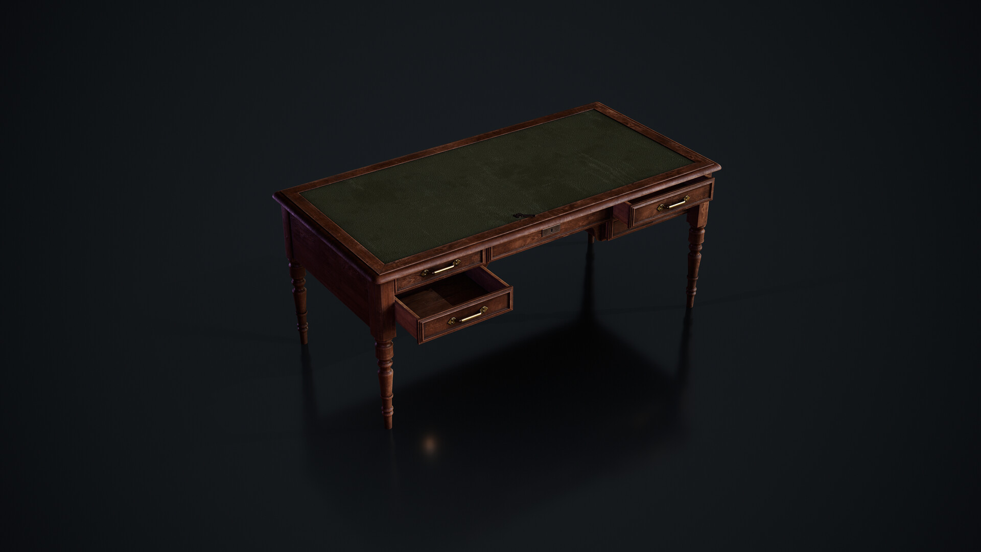 ArtStation - Old Desk - (Horror Bedroom)