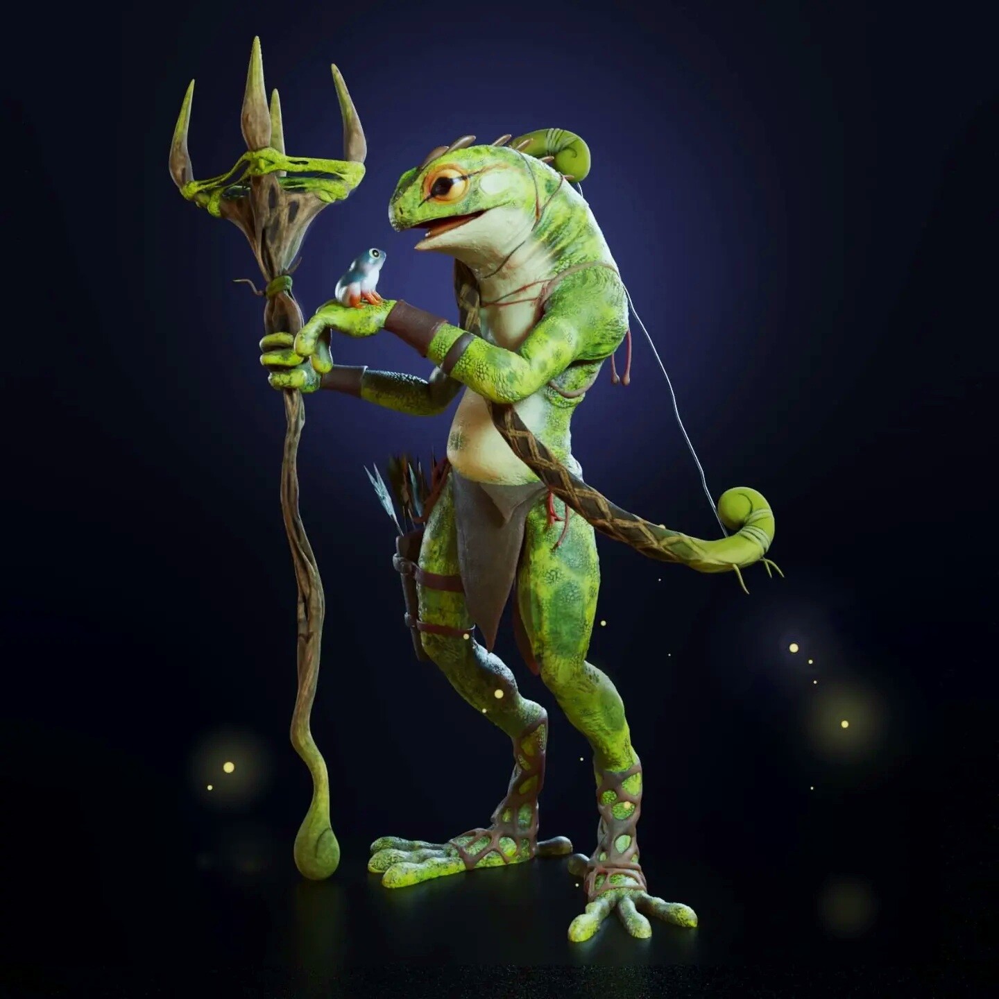 ArtStation - Frog Man Character Study