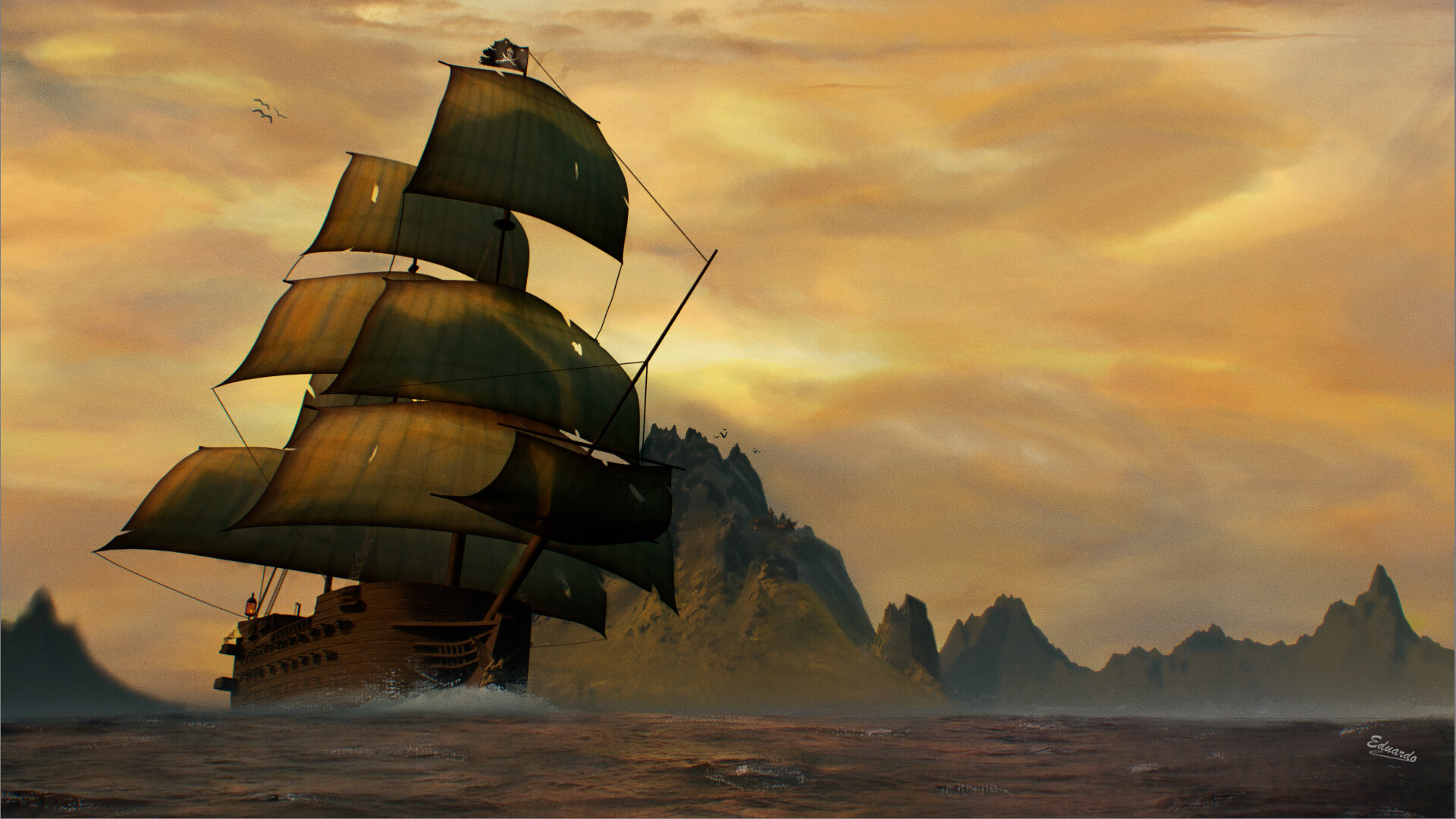 ArtStation - The Seven Seas