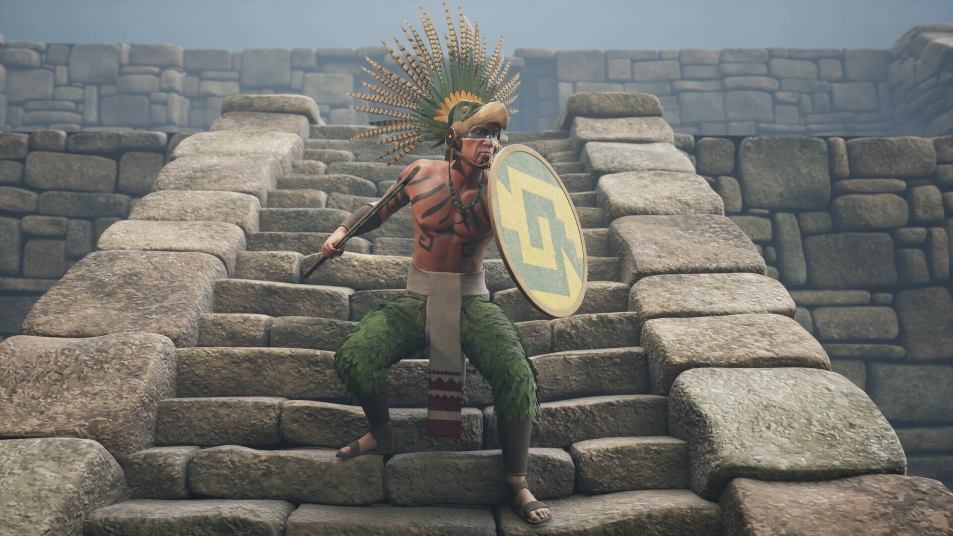 ArtStation - The Aztec Warrior