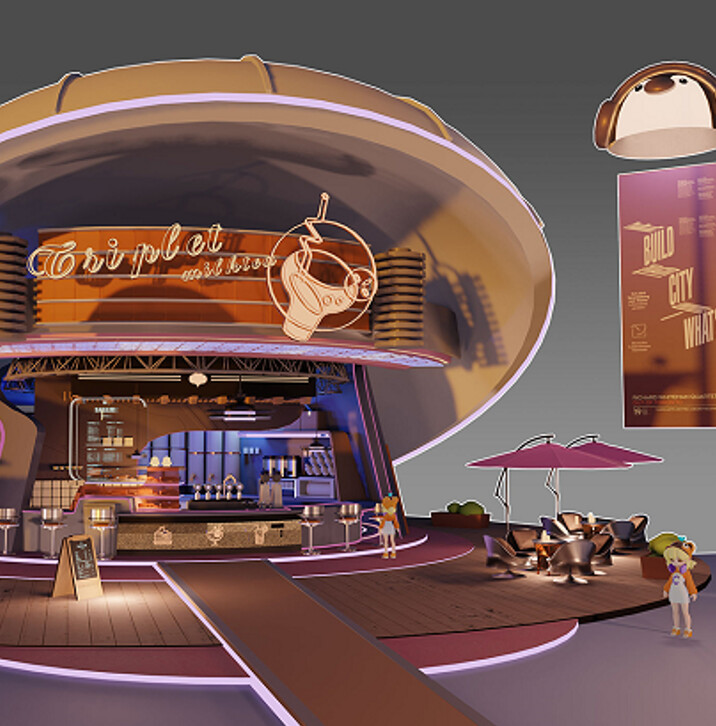 ArtStation - project-fill-template-qqshow-music_plaza