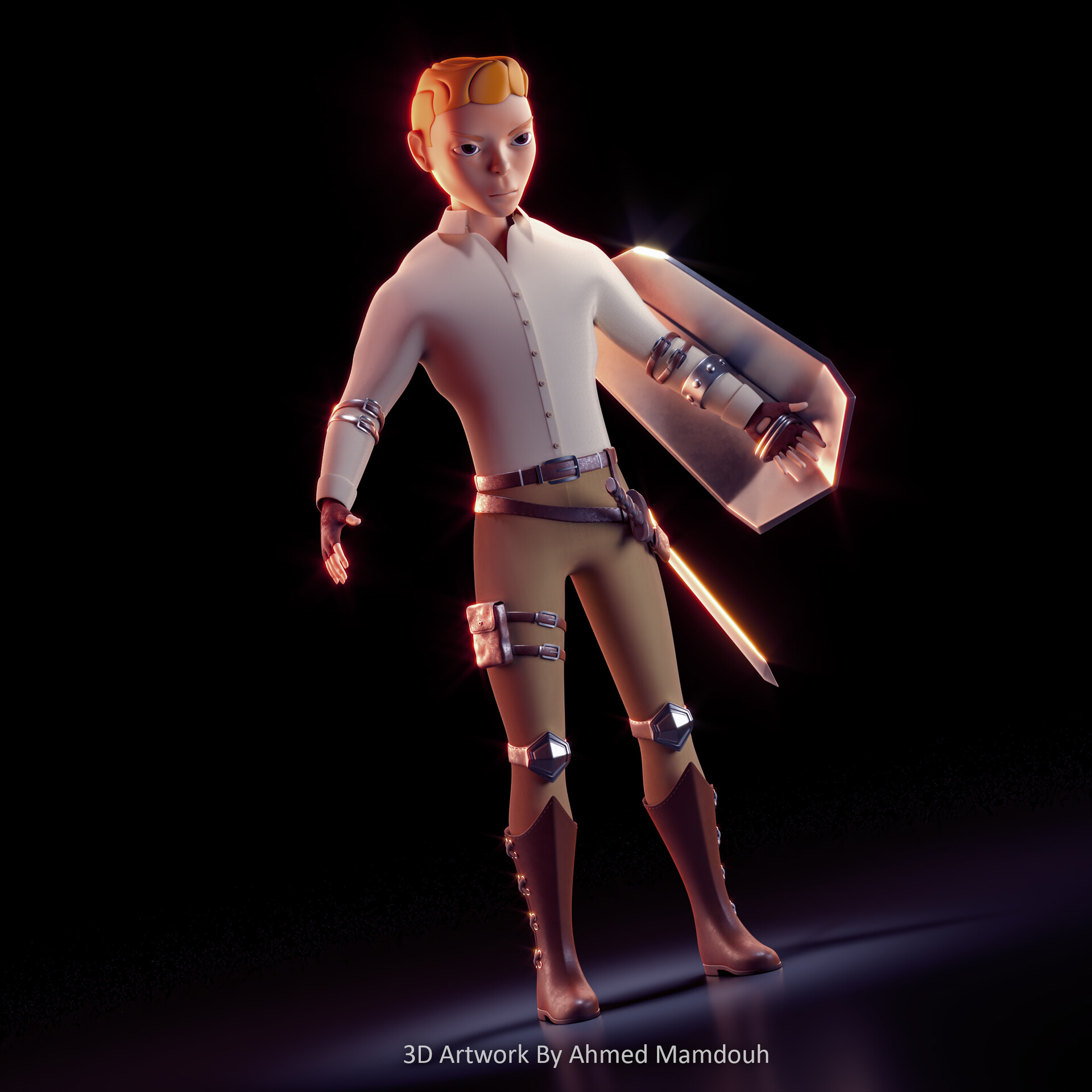 ArtStation - stylized 3d character
