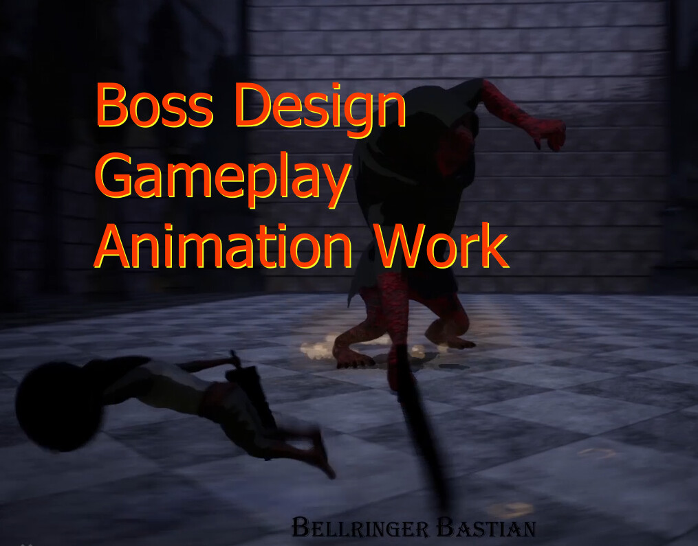 ArtStation - Boss Design Animation work (Maya & UE4)