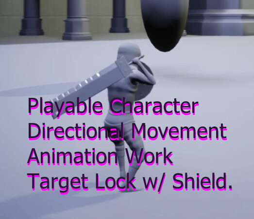 ArtStation - Target Lock On - Directional Movement Animation work (Maya ...
