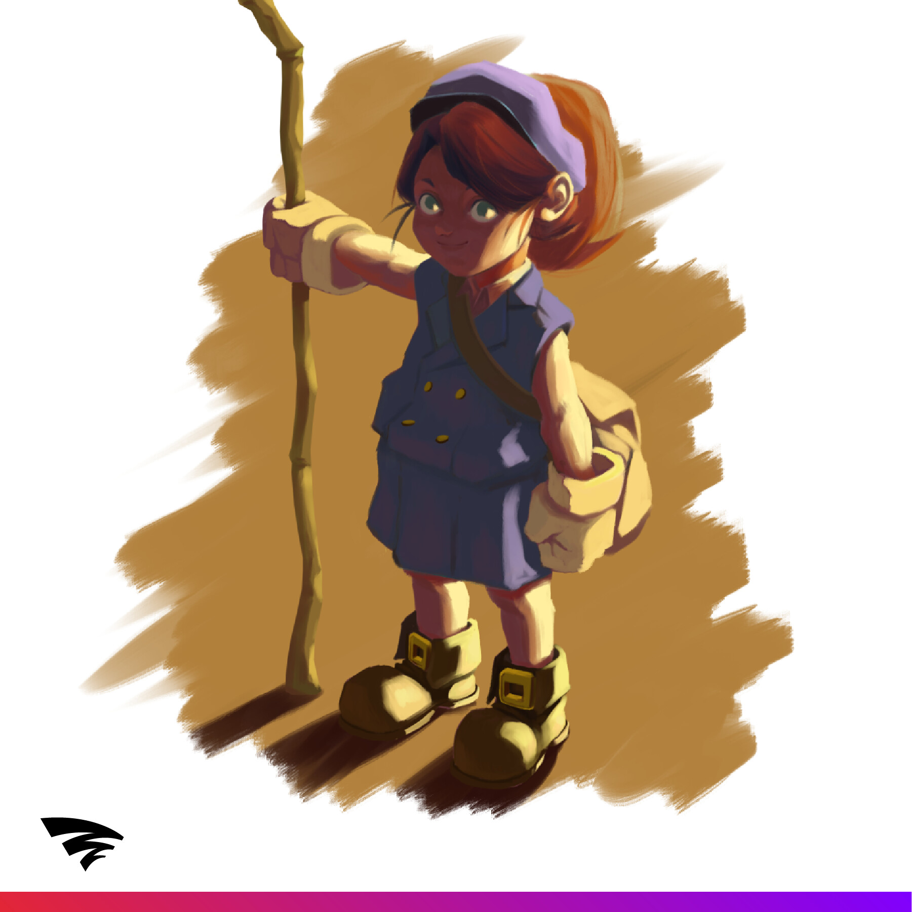 ArtStation - The Little Explorer - Concept Piece