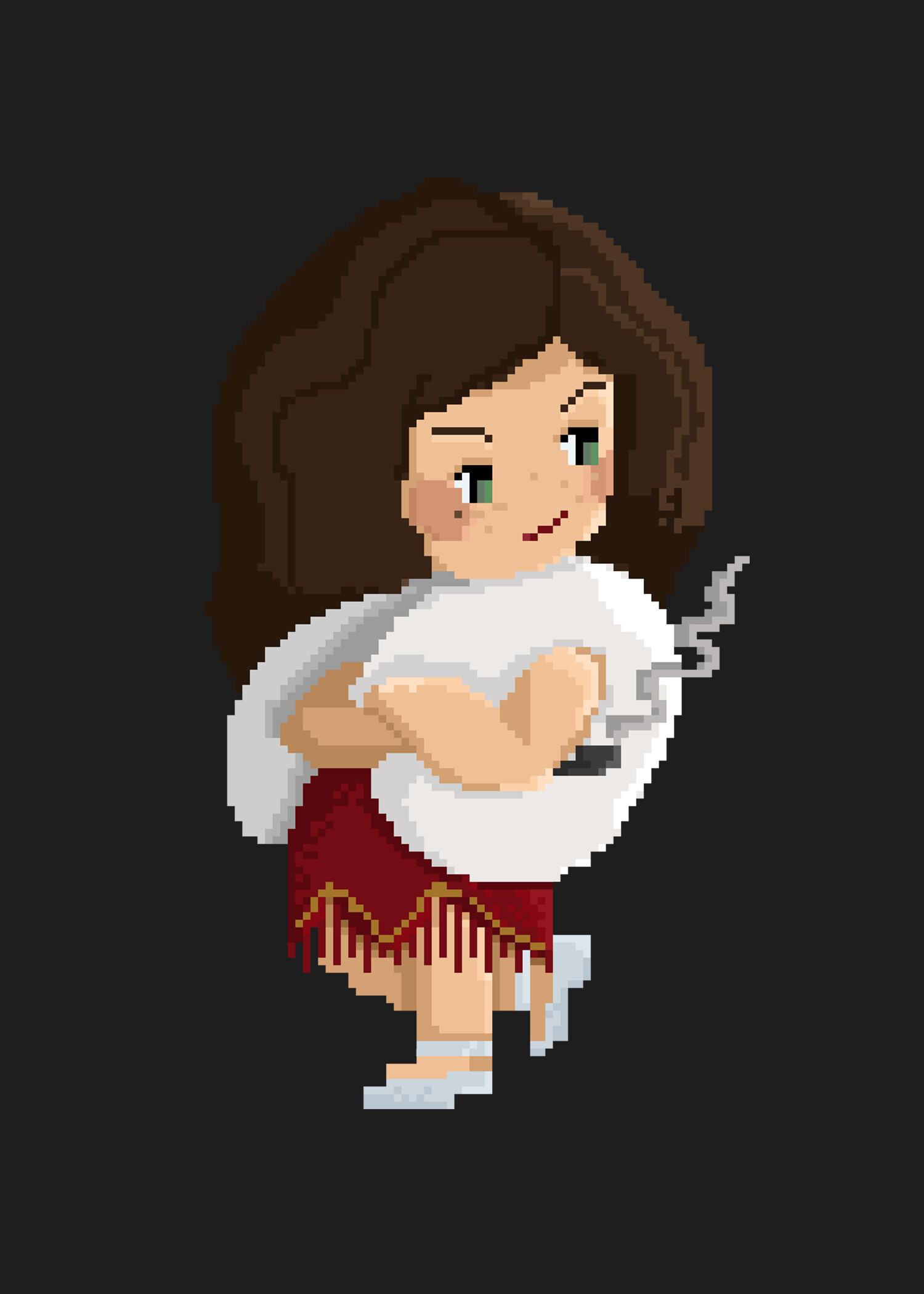 ArtStation - Pixel Art - Villain Character Design