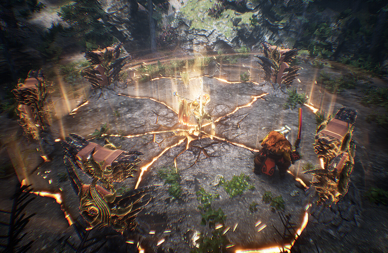 ArtStation - Unreal Engine 5_UE5VFX_legion